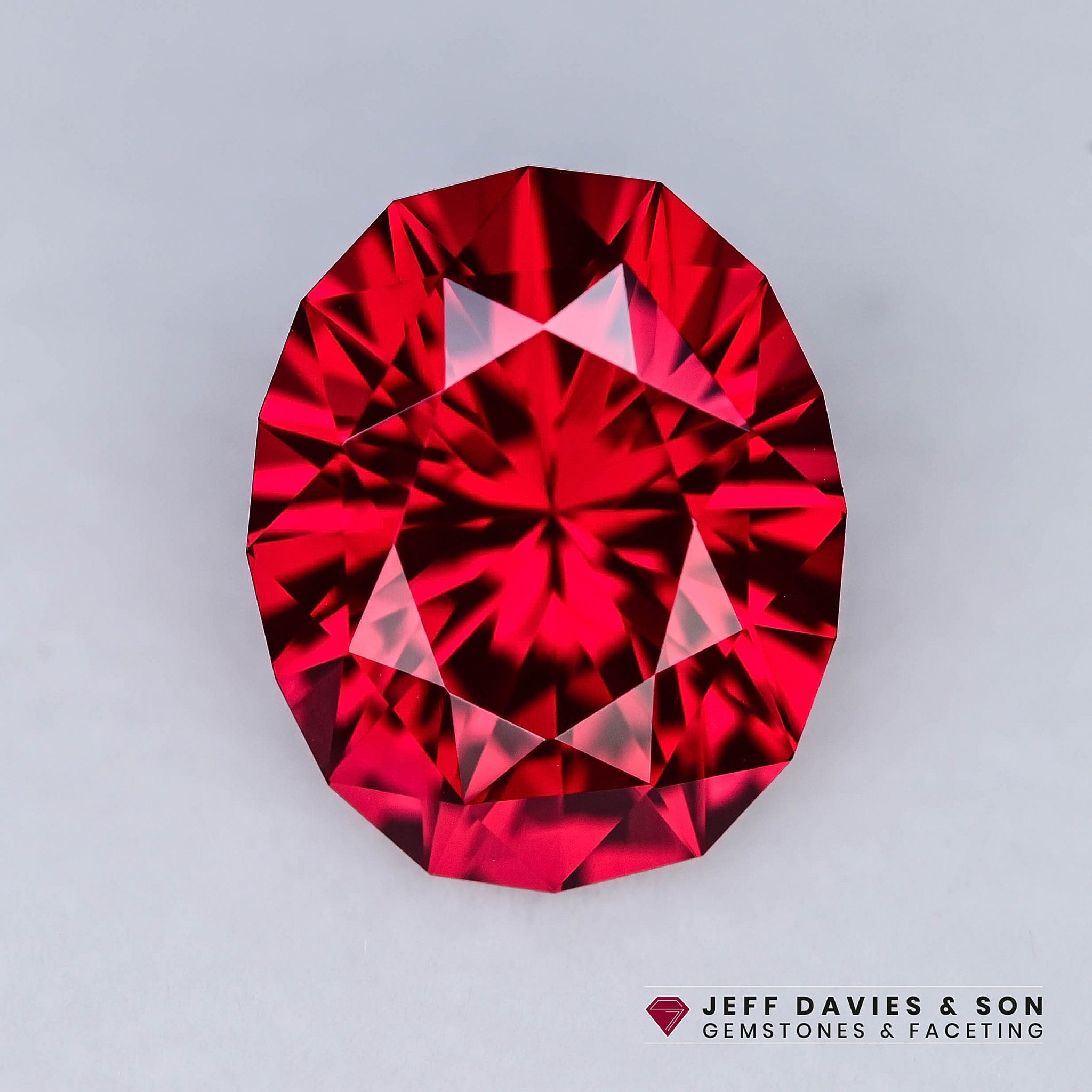 Lab Bright Red Ruby – 7.09ct - Jeff Davies & Son Gemstones
