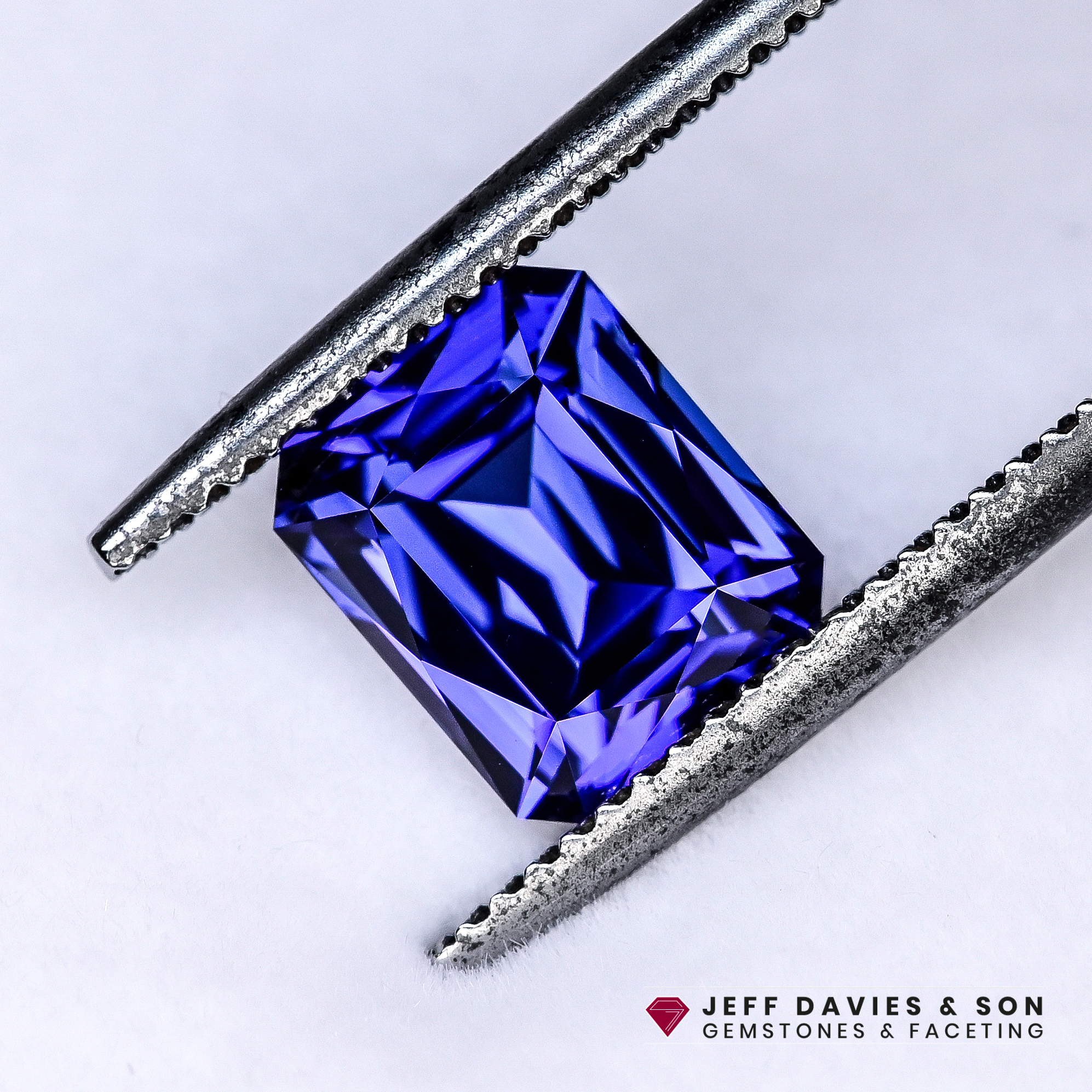 Lab Royal Blue Sapphire – Pulled Czochralski – 3.51ct - Jeff Davies ...